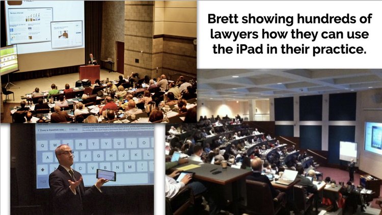 Featured Pro: Brett Burney, iPad Trainer for Lawyers — LIT SOFTWARE